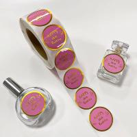 China Custom Printing Vinyl Bottle Stickers Cosmetic Bottle Packaging Product Labels for sale