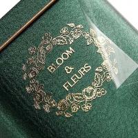 China Luxury Gold Adhesive Metal Transfer Stickers Waterproof Emboss 3D Metal Sticker for sale