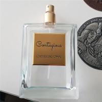 China CMYK Color Metal Sticker Label Waterproof For Perfume Vendors Customized for sale