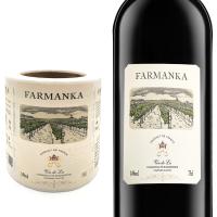 China Texture Paper Wine Private Label CMYK / Pantone Printing Customized for sale