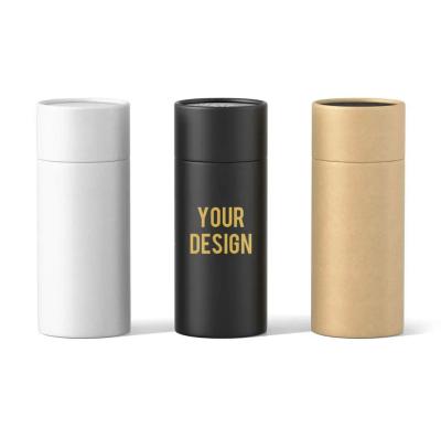 China Cosmetic Skincare Bottle Labels Offset Printing For Cardboard Round Paper Tube for sale