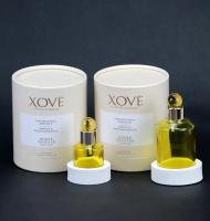 China Cosmetic Skincare Bottle Labels Offset Printing For Cardboard Round Paper Tube for sale