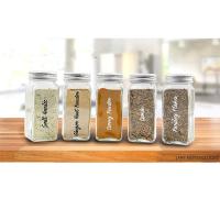China Customizable Transparent Clear Labels Water Resistant For Containers Jar for sale