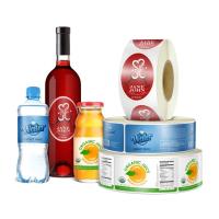 China Waterproof Custom Food Labels Jar / Glass / Plastic Bottle Die Cut Stickers for sale