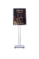 China Tempered Glass LED Light Box Solar Power Option — Outdoor Eco Signage A2/A3, AC12V/Solar | MOQ 1 | ZZG-LB for sale