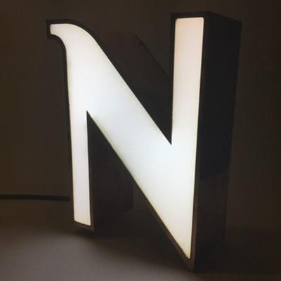 China 3D Acrylic Channel Letter Signs , LED Metal Letters Sign For Business Shop for sale