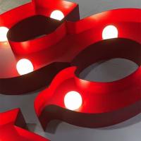 China LED Marquee Letters Signs Advertising Custom Logo Signs For Business for sale