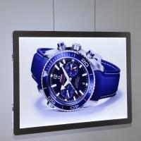 China Magnetic Acrylic LED Light Box Window Showcase Display For Advertising Restaurant Menu for sale