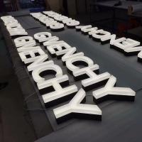 China 3D Advertising LED Acrylic Letters Signs Frontlit And Backlit For Store Front Signs for sale