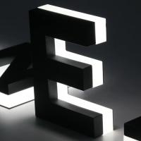 China 3D Advertising LED Acrylic Letters Signs Frontlit And Backlit For Store Front Signs for sale