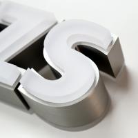 China Custom Metal Letters Signs Wall 3D Stainless Steel Channel Letter Signs for sale
