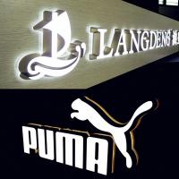 China Custom Metal Letters Signs Wall 3D Stainless Steel Channel Letter Signs for sale