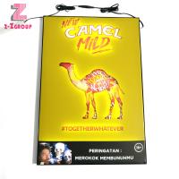 China Dynamic Ceiling LED Fabric Lightbox Integrated IC Programmable Billboard LED Vertical Light Box for sale