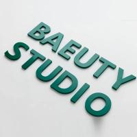 China Customized PVC Foam Board Flat Cut Letters , Flat Cut 3D Plastic Letters for sale