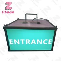 China LED Projecting Light Box , Square Aluminium Lightbox Advertising Sign for sale