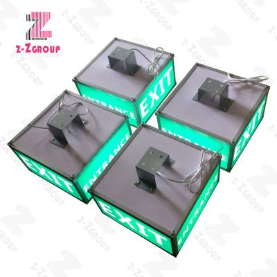 China LED Projecting Light Box , Square Aluminium Lightbox Advertising Sign for sale
