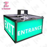 China LED Projecting Light Box , Square Aluminium Lightbox Advertising Sign for sale