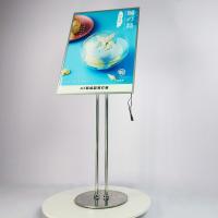 China 10mm Tempered Glass Lightbox Advertising Display For Mall Restaurant for sale