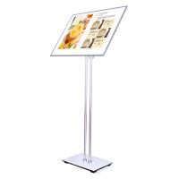 China 10mm Tempered Glass Lightbox Advertising Display For Mall Restaurant for sale