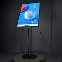China 10mm Tempered Glass Lightbox Advertising Display For Mall Restaurant for sale