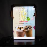 China Restaurant Double Sided LED Light Box Hanging Billboard Acrylic Ultra Slim LED Light Box Sign for sale