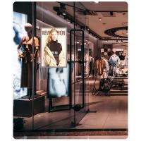 China Restaurant Double Sided LED Light Box Hanging Billboard Acrylic Ultra Slim LED Light Box Sign for sale