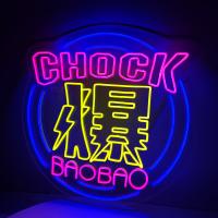 China Custom Logo Neon Signs Letters 12V LED Happy Birthday Sign For Room for sale