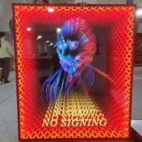 China Infinity Letter Mirror — Multi-layer Mirror 3D Acrylic Letter with Custom Neon LED for sale