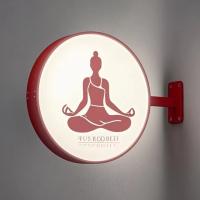 China Outdoor Shop Sign Acryic LED Light Box Customized Size / Shape For Advertising for sale