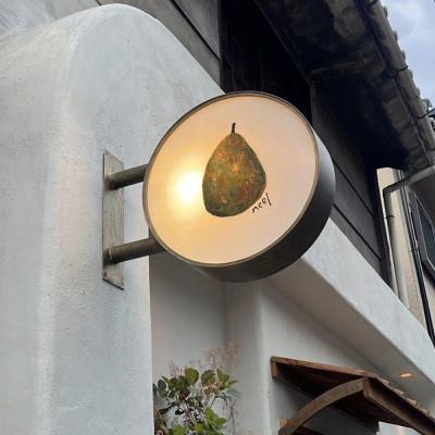 China LED Advertising Light Box Acrylic Oval Shape Luxury Brand Store | Acrylic Light Box | MOQ:1 | ZZG-VF for sale