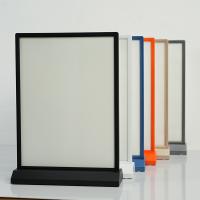 China Double sided Desktop Smart Light Box Rechargeable LED Menu Light Box for sale