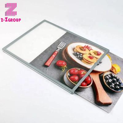 China Ultra Thin Aluminum LED Light Box 12V 24V For Business Advertising Sign for sale