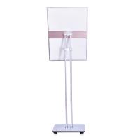 China Floor Stand Slim LED Light Box Advertising Glass LED Light Box for sale