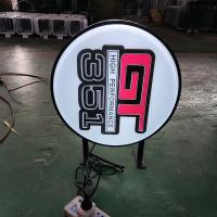 China Vacuum Acrylic Light Box Sign ,  Acrylic LED Advertising Signage For Outdoor for sale