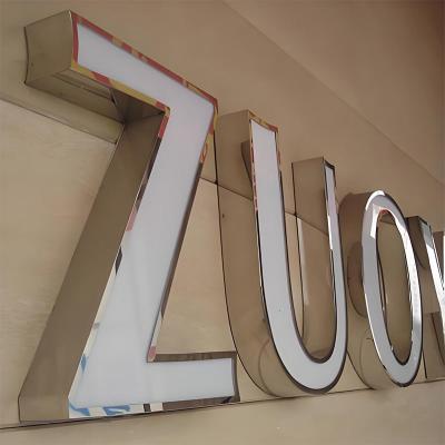 China 3D Metal Letters Signs , Frontlit LED Channel Letter Signs For Business for sale