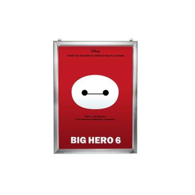 China Snap Frame LED Light Boxes Aluminum Poster Light Box Advertising Signage for sale