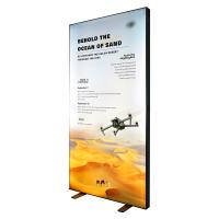 China Aluminum Frame PVC Fabric Light Box Advertisement Signage Display for sale