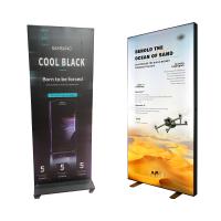 China Aluminum LED Freestanding Light Box Display Stand Advertising Sign for sale