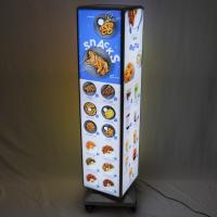 China Aluminum LED Freestanding Light Box Display Stand Advertising Sign for sale