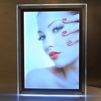 China Crystal Light Box Slim Acrylic LED Light Box Signage For Advertising Display for sale