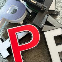 China 3D Acrylic Letter Sign Board Advertising Display , Illuminated Channel Letter Signs For Business for sale