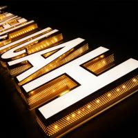 China Multi Colors Diamond Letters Advertising Display Custom Letters Sign For Indoor Outdoor for sale