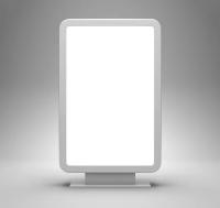 China Advertising Display Stand Light Box Rectangular Double Sided Outdoor LED Light Box for sale