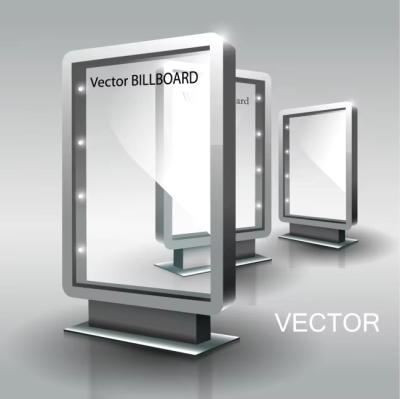 China Advertising Display Stand Light Box Rectangular Double Sided Outdoor LED Light Box for sale