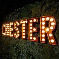 China Built In LED Lighted Letters , Light Up Marquee Sign For Indoor / Outdoor Advertising for sale