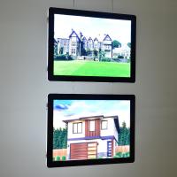 China A0-A4 Magnetic LED Slim Light Box Aluminum Frame Advertising Display Hanging LED Lighting Signage for sale