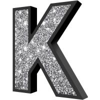 China Illuminated Crystal Diamond LED Light Letter Sign 3D LED Crystal Acrylic Letters For Advetising for sale