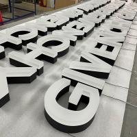 China Custom Acrylic 3D Logo Signage Front Lit Backlit Acrylic LED Letters Signs for sale