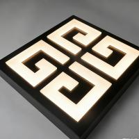 China Custom Acrylic 3D Logo Signage Front Lit Backlit Acrylic LED Letters Signs for sale
