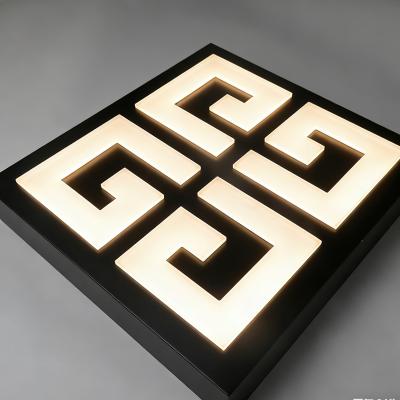 China Custom Acrylic 3D Logo Signage Front Lit Backlit Acrylic LED Letters Signs for sale
